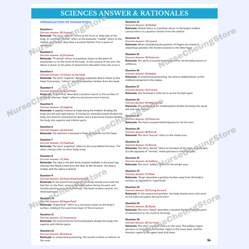 1,050+ ATI TEAS V7 Science Practice Questions by NurseCheung - (DIGITA