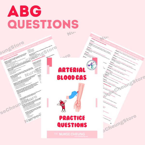 Arterial Blood Gas (ABG) PowerPoint & 130 Practice Questions